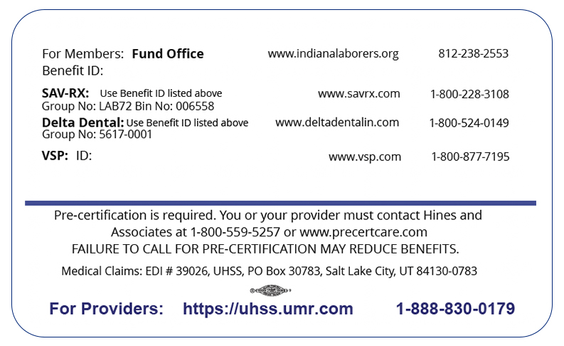 Indiana Laborers Welfare Fund members are in the Choice Plus network ...